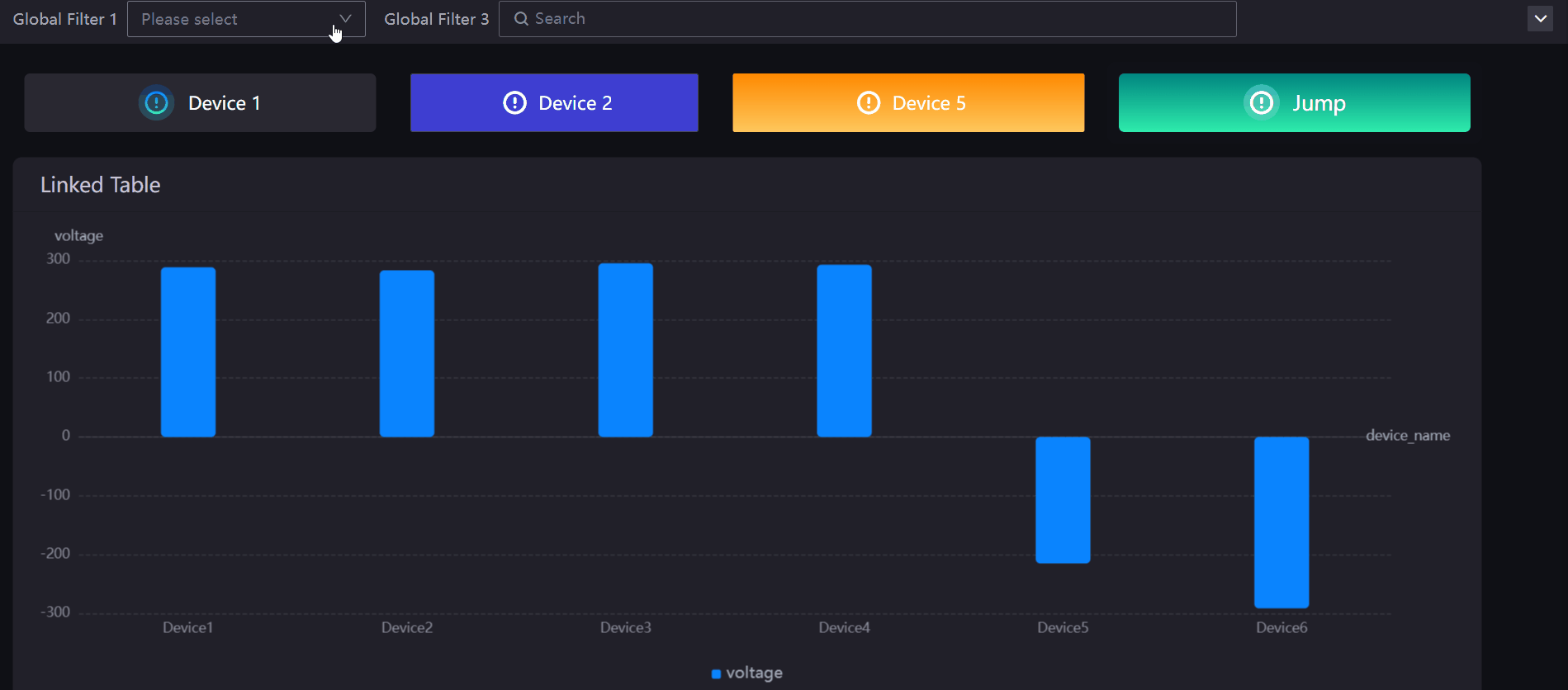 Adding Global Widget Container And Internal Filters — Digital Twin Visualization Documentation