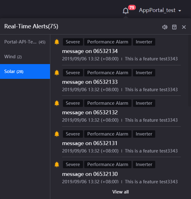 Basic Operations in Application Portal — EnOS™ Edge documentation